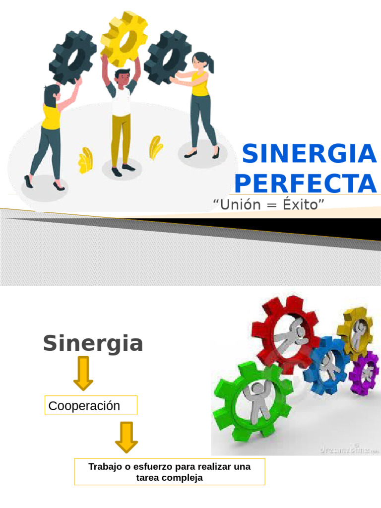 Sinergia Perfecta | PDF | Liderazgo | Sicología