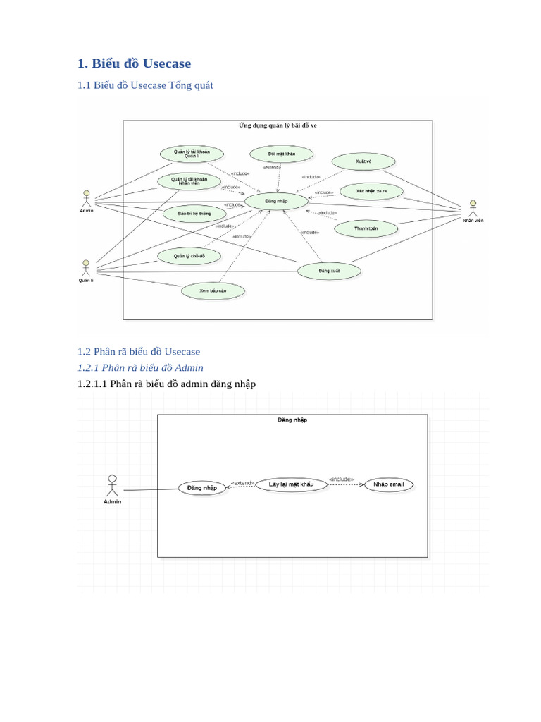 Quản lý bãi đỗ xe | PDF