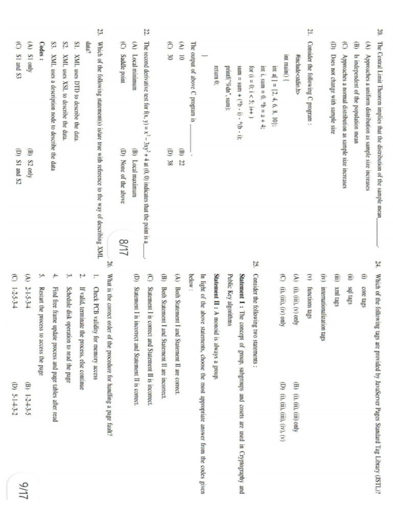 Assistant Professor Exam | PDF