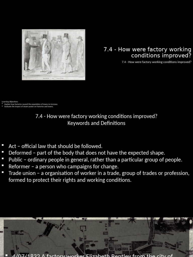 7.4 - How were factory working conditions improved | PDF | Occupational ...