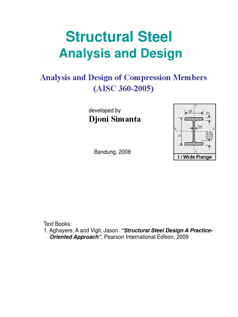 Analysis and Design of Compression Steel Members | PDF | Buckling ...