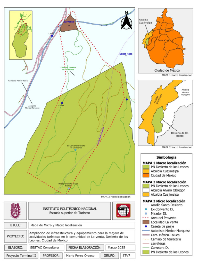 Mapa Macro y Micro Localización | PDF