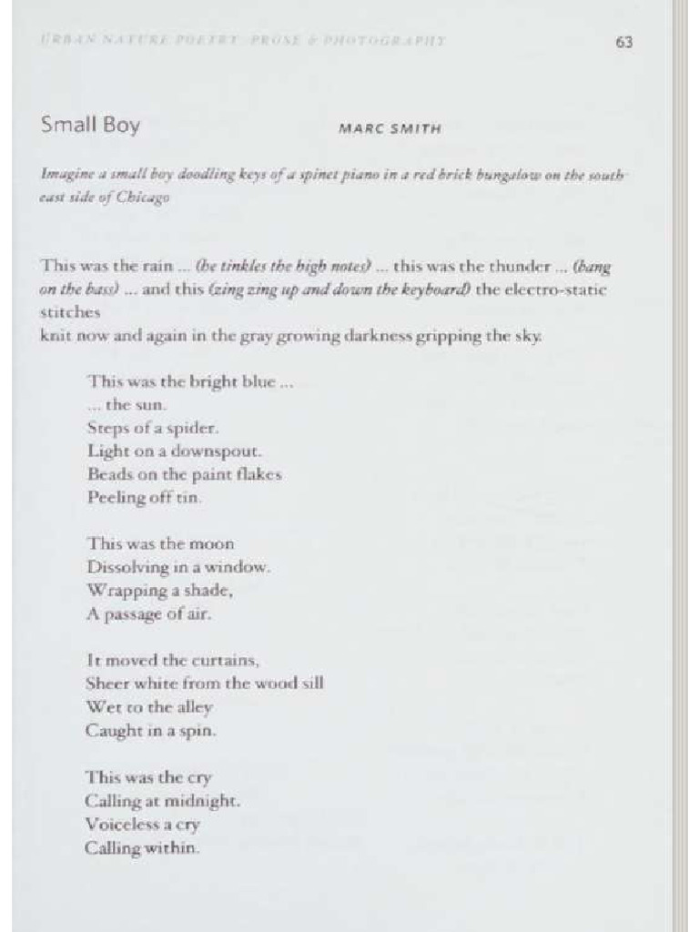 Small Boy | PDF