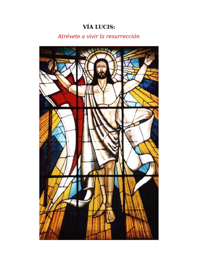 Via Lucis | PDF | La resurrección de Jesús | orador del Señor