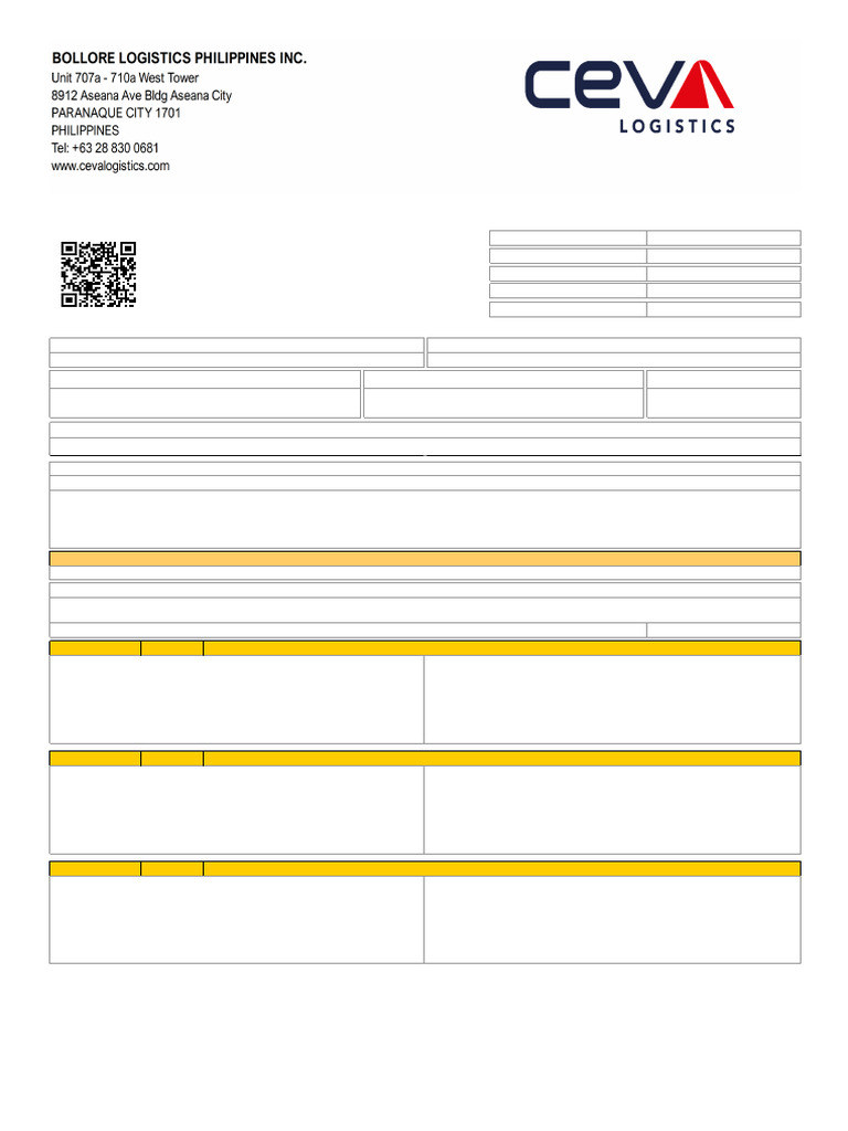 Delivery Instruction - TCLU6041920 1 | PDF | Supply Chain Management | Water Transport