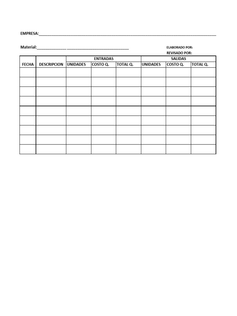 Formato PEPS en Blanco PDF | PDF