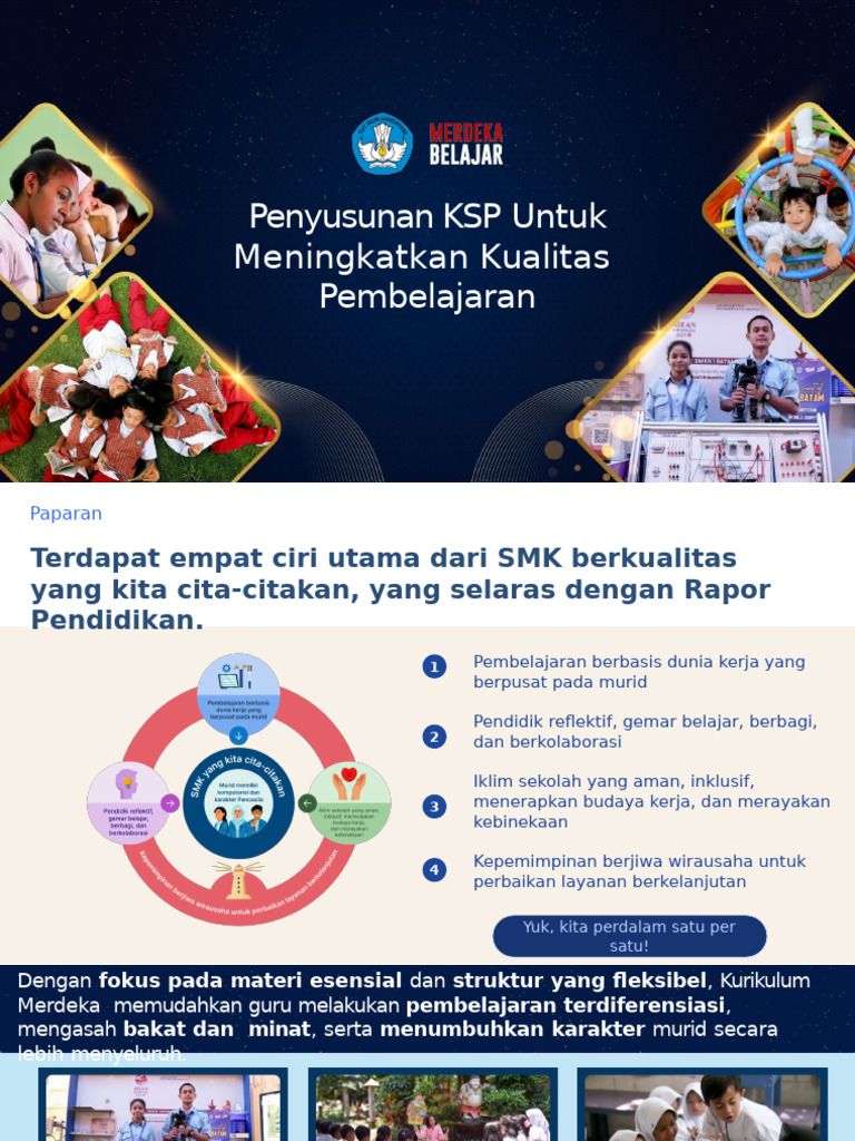 Penyusunan KSP SMK 2024 Dan PKL | PDF