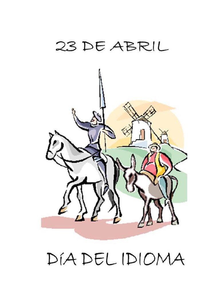 Celebración del Día del Idioma Español 2025 | PDF | España | Lengua ...