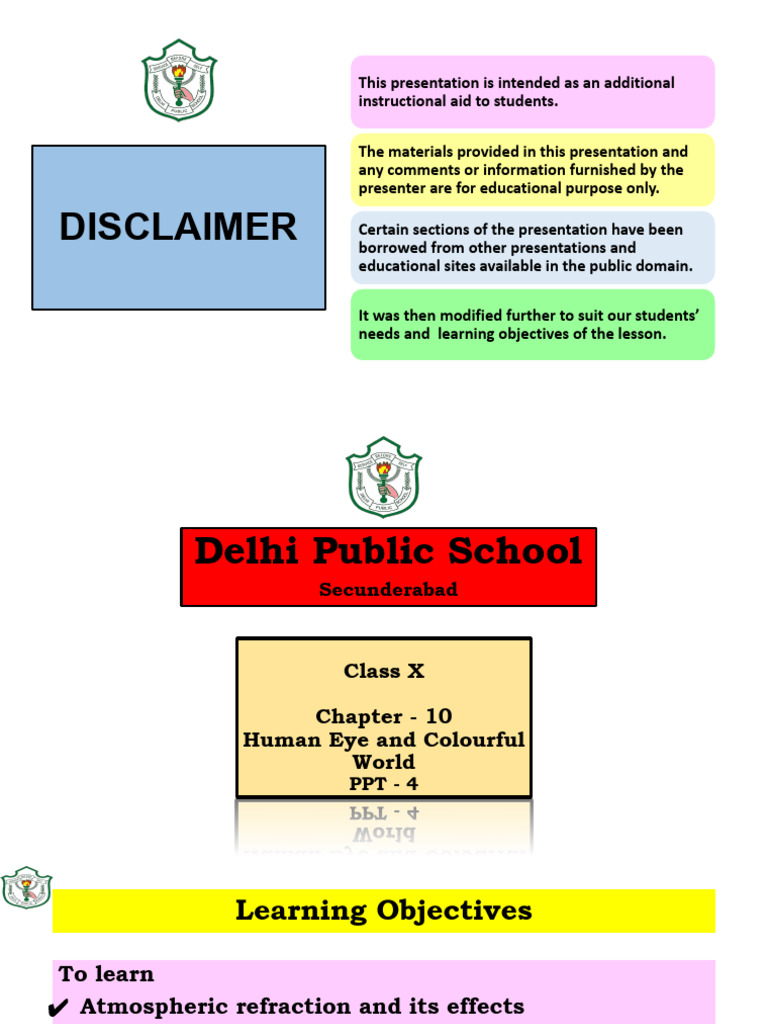 CL - 10 - Phy - PPT - 4 - Ls 10 - Human Eye and Colourful World ...