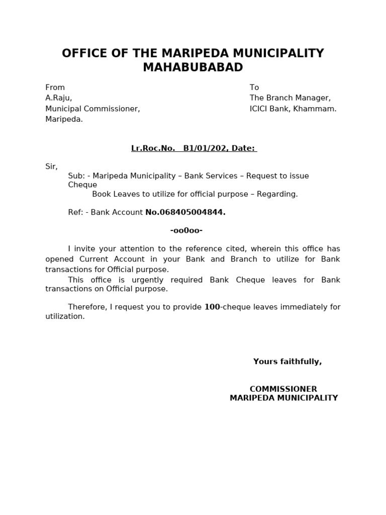 Cheque Book Sbi | PDF