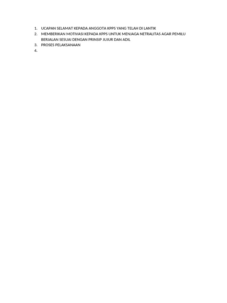 Konsep Acara | PDF
