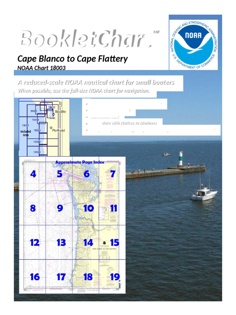 Cape Blanco To Cape Flattery Sailing Charts | PDF | Coast | Hydrography