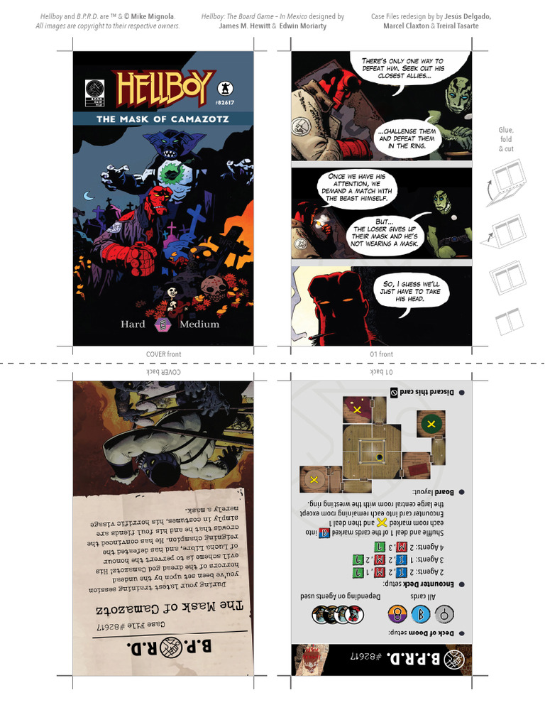 The Mask of Camazotz PNP | PDF | Characters Created | Horror Comics