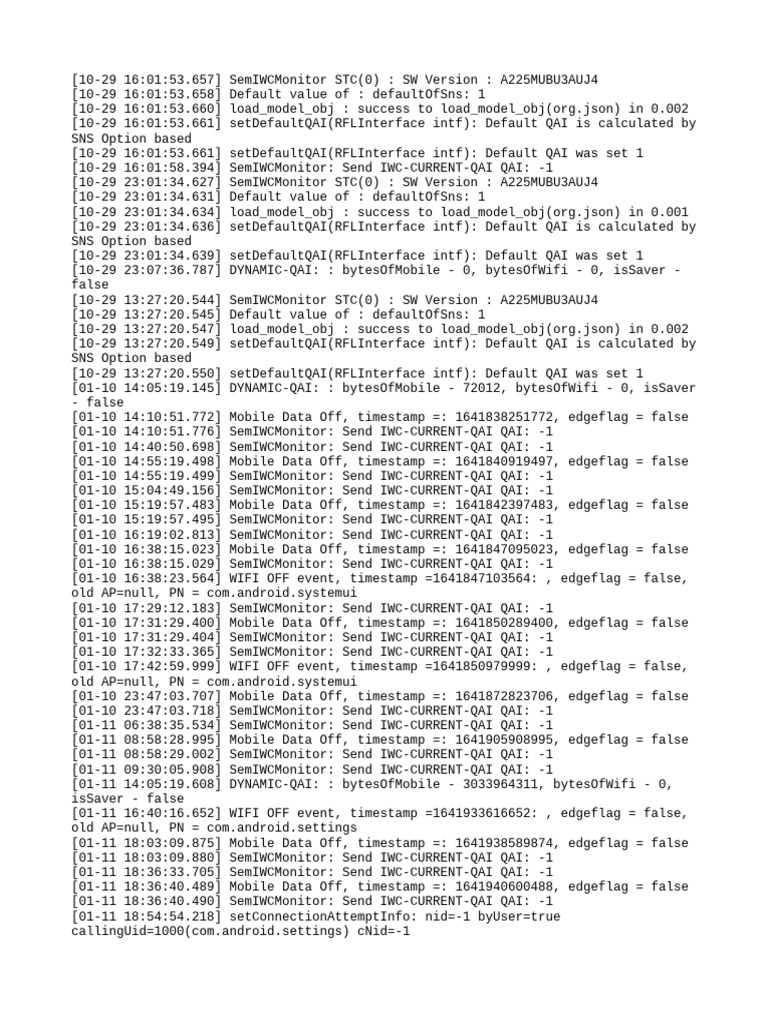 Iwc Dump Old | PDF | Computer File Formats | Computer Standards