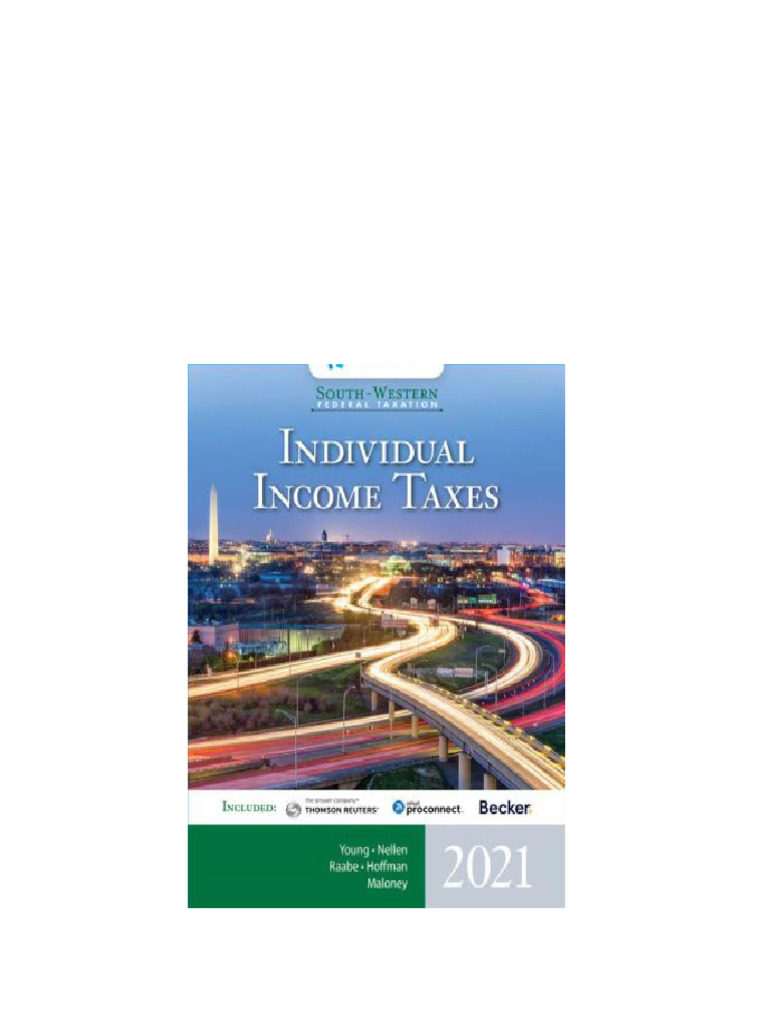 Solution Manual for South-Western Federal Taxation 2021: Individual ...