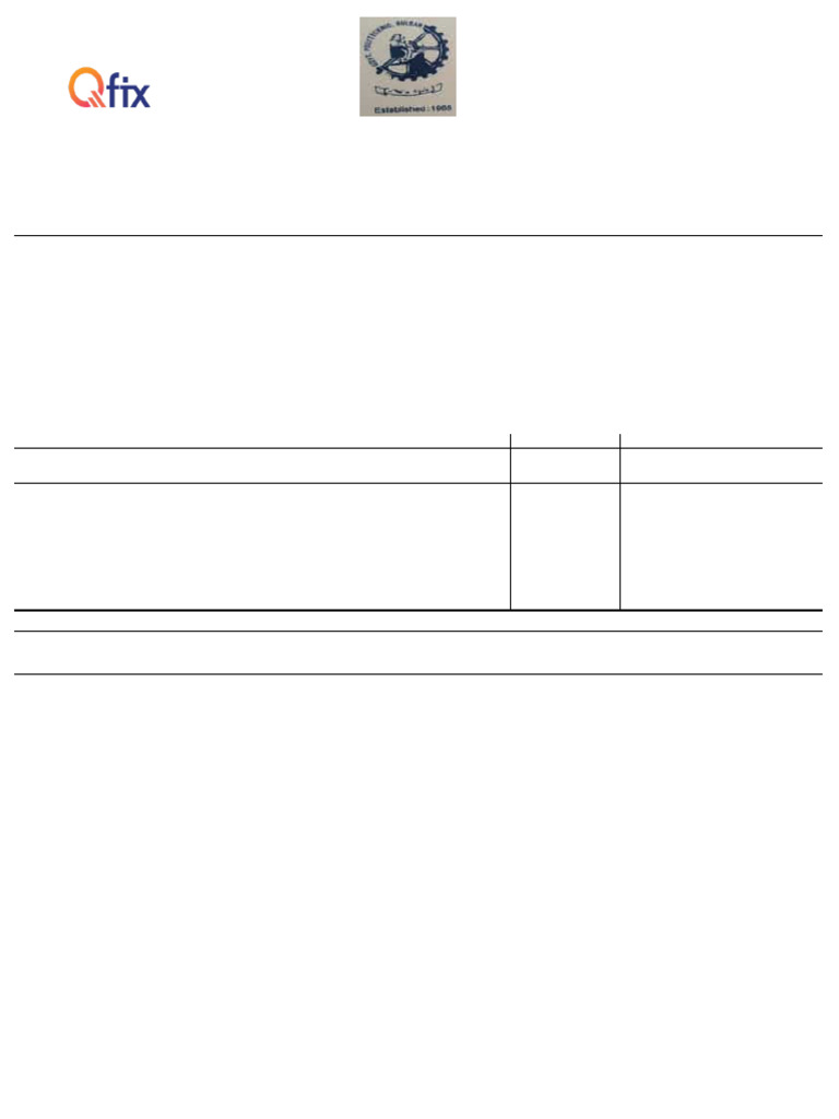 Qfix-Payment-Receipt-Term Fees 1st Sem Regular Boys | PDF