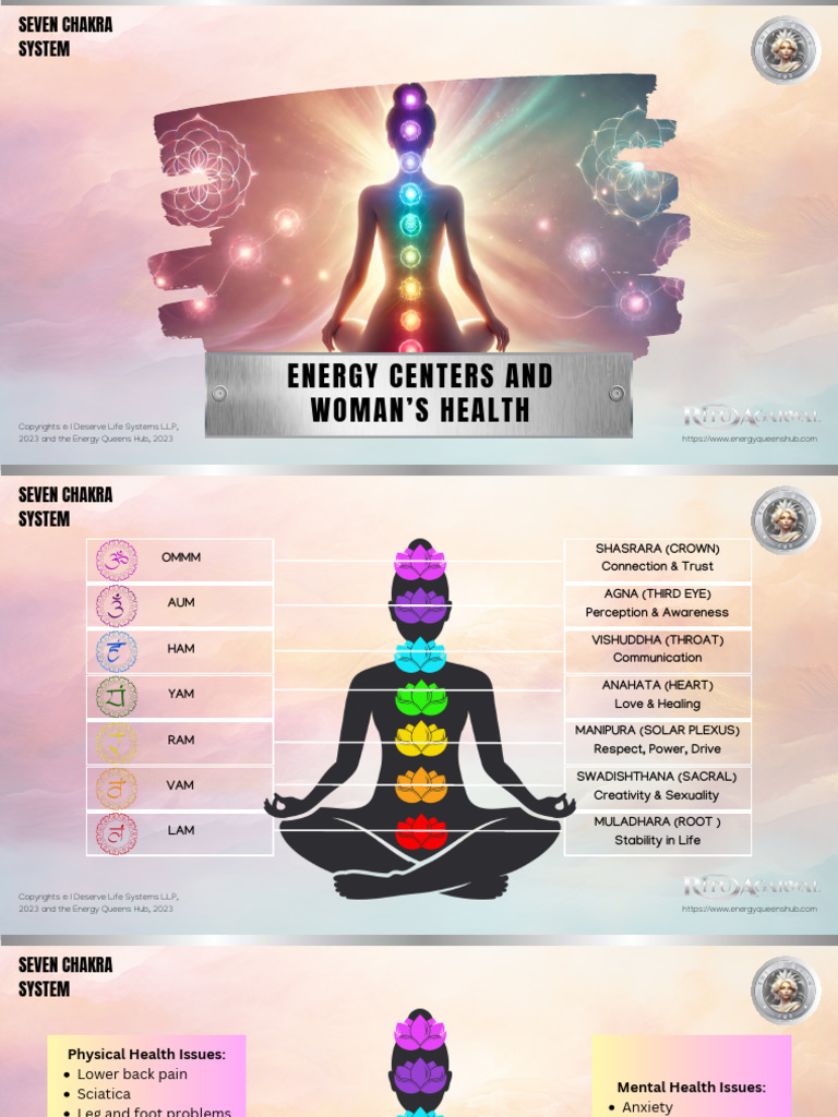 Energy Centres and Health-1 | PDF | Diseases And Disorders | Medical ...