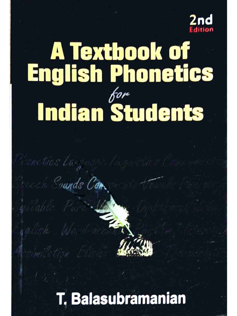 T. Balasubramanian - A Textbook of English Phonetics For Indian ...