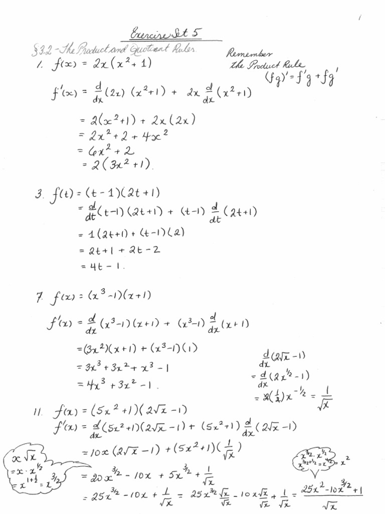 Calc 5 | PDF