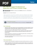 LeanIX Playbook Using The Gartner TIME Framework For Application ...