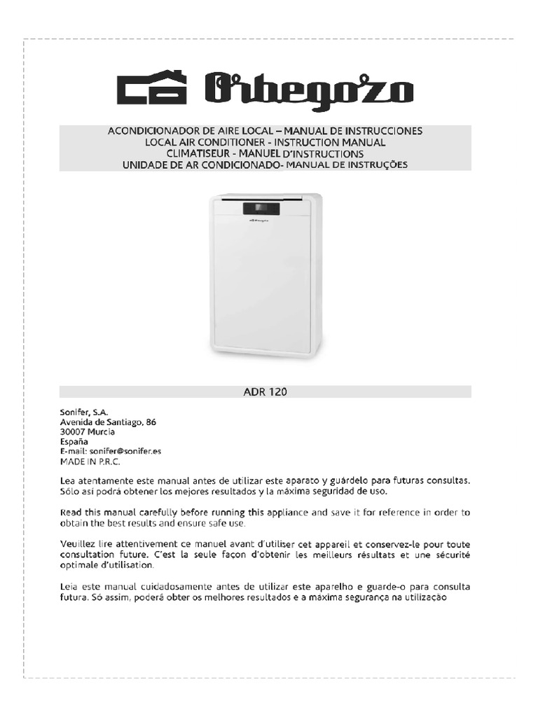 Manual ADR 120 | PDF