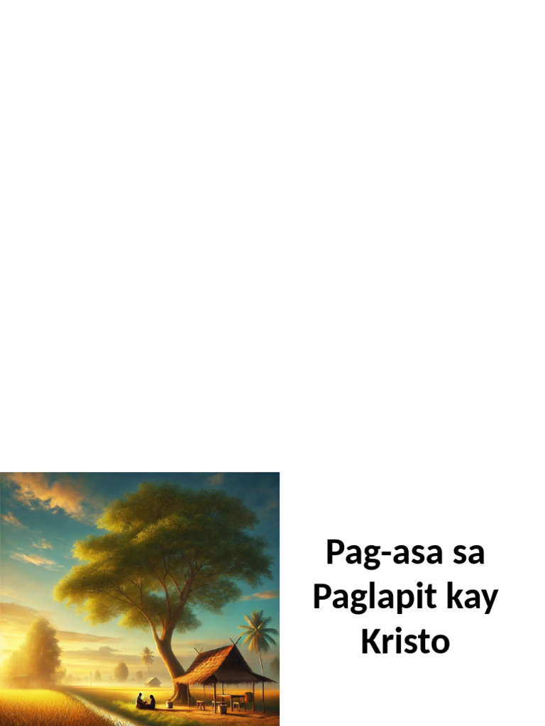Day 5 Pag Asa Na Kay Kristo | PDF