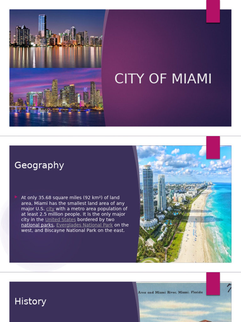 Miami: History, Culture, and Economy | PDF | Miami | Florida