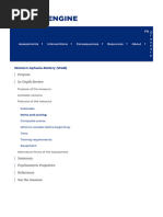 WAB Bedside Record Form | PDF