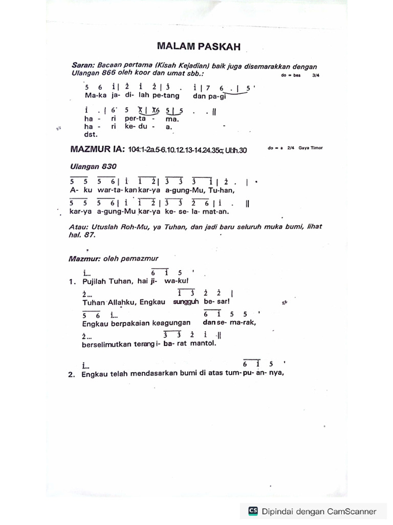 MZM Malam Paska | PDF