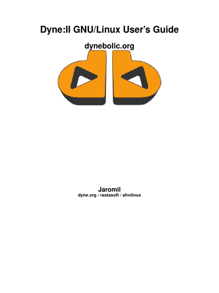 Dynebolic Manual | PDF | Booting | Operating System Technology