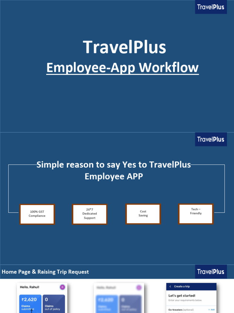 TravelPlus Employee App Overview | PDF