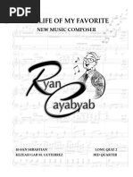 Ryan Cayabyab: Contemporary Composer | PDF | Musical Compositions | Performing Arts