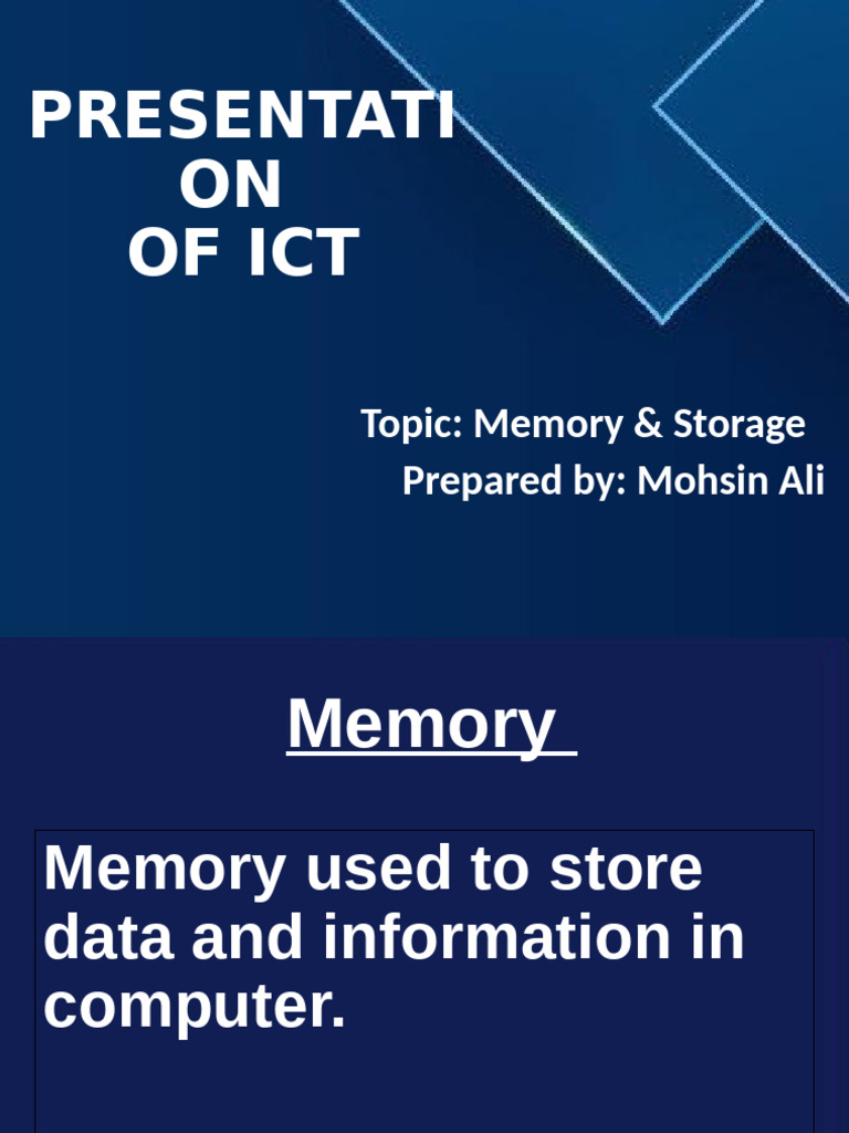 ICT Presentation | PDF