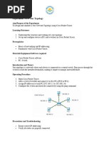 DCN LAB 6 | PDF | Network Topology | Computer Network