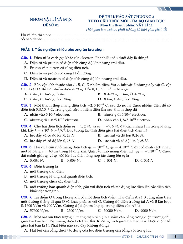 8 de GK2 Lop 11 - HS | PDF