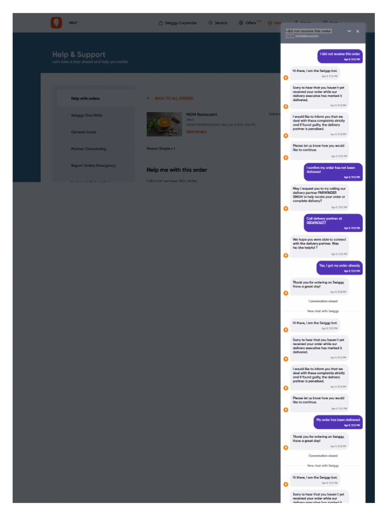 Swiggy | PDF