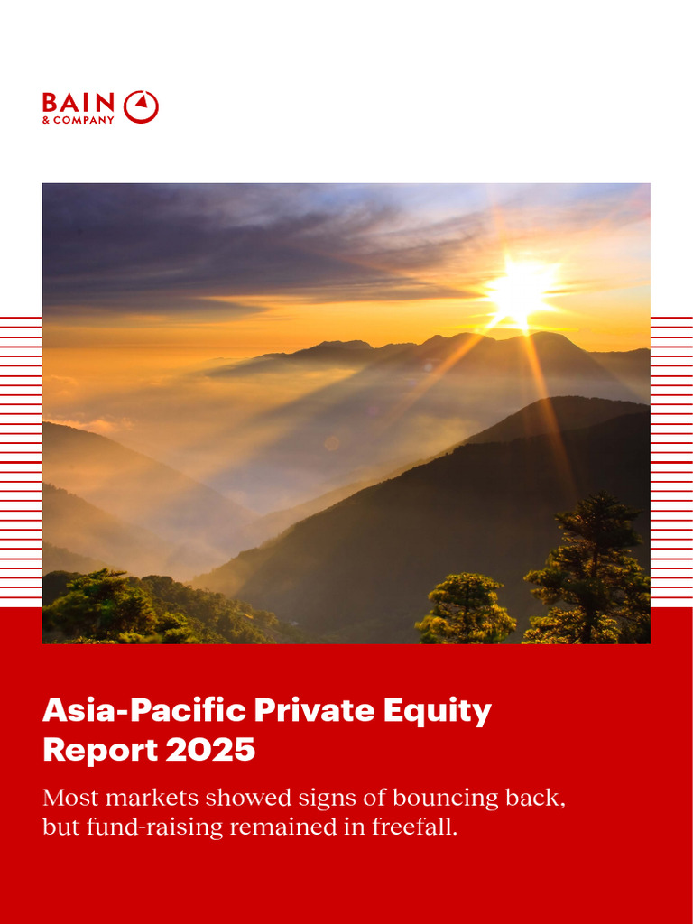 Bain Report Asia Pacific Private Equity Report 2025 | PDF | Private ...