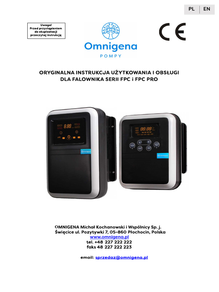 Falownik FPC Instrukcja | PDF