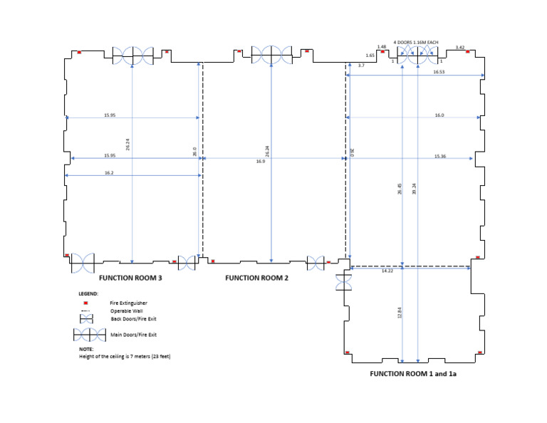 Function Rooms Layout | PDF