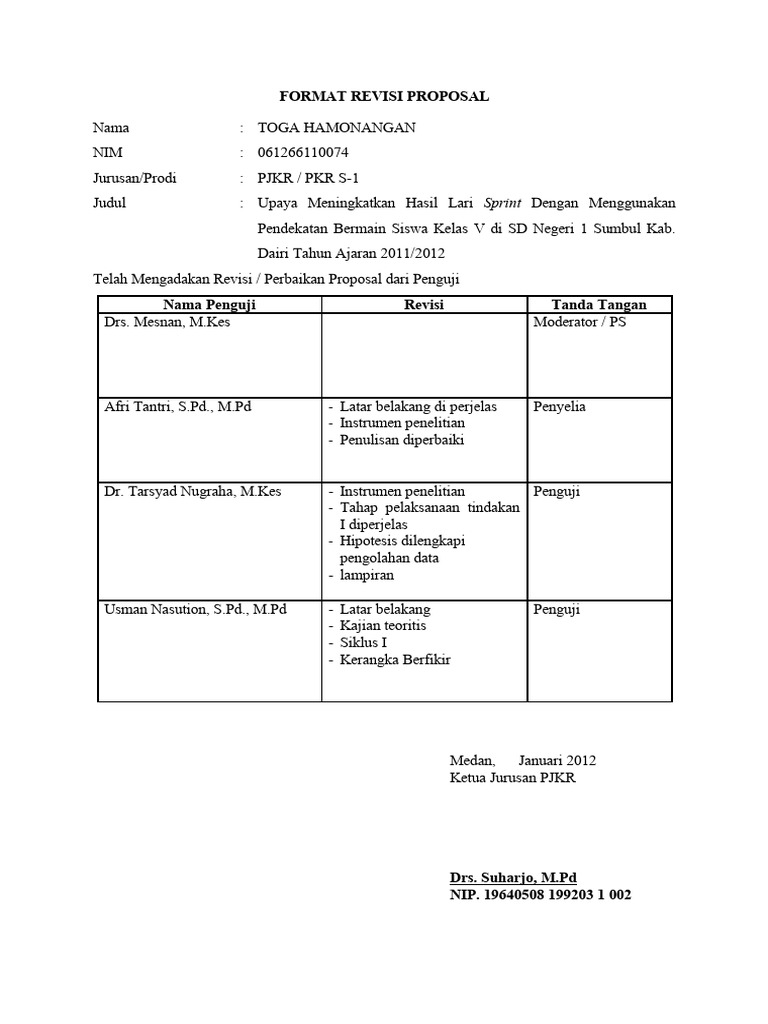 94942412 Format Revisi Proposal | PDF