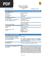 Mobil Oil Dte 25 Ultra - Safety Data Sheet (SDS) | PDF | Firefighting ...
