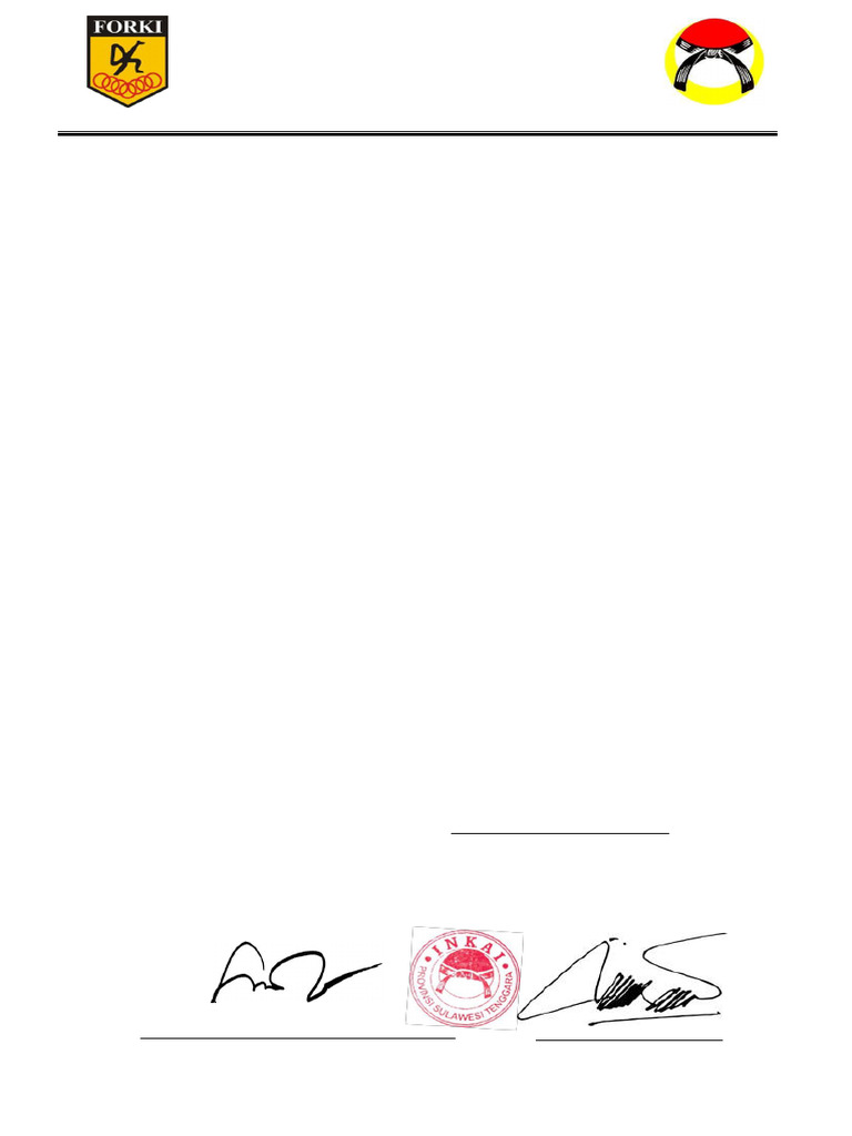 SK PANITIA HUT INKAI 54 | PDF