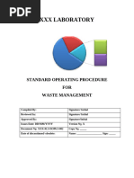 Laboratory Waste Management SOP | PDF | Waste | Laboratories