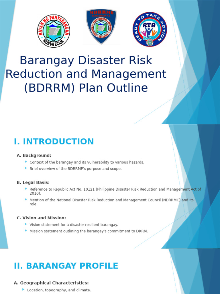 Barangay Disaster Risk Reduction and Management (BDRRM) Plan Outline | PDF | Hazards | Disaster ...