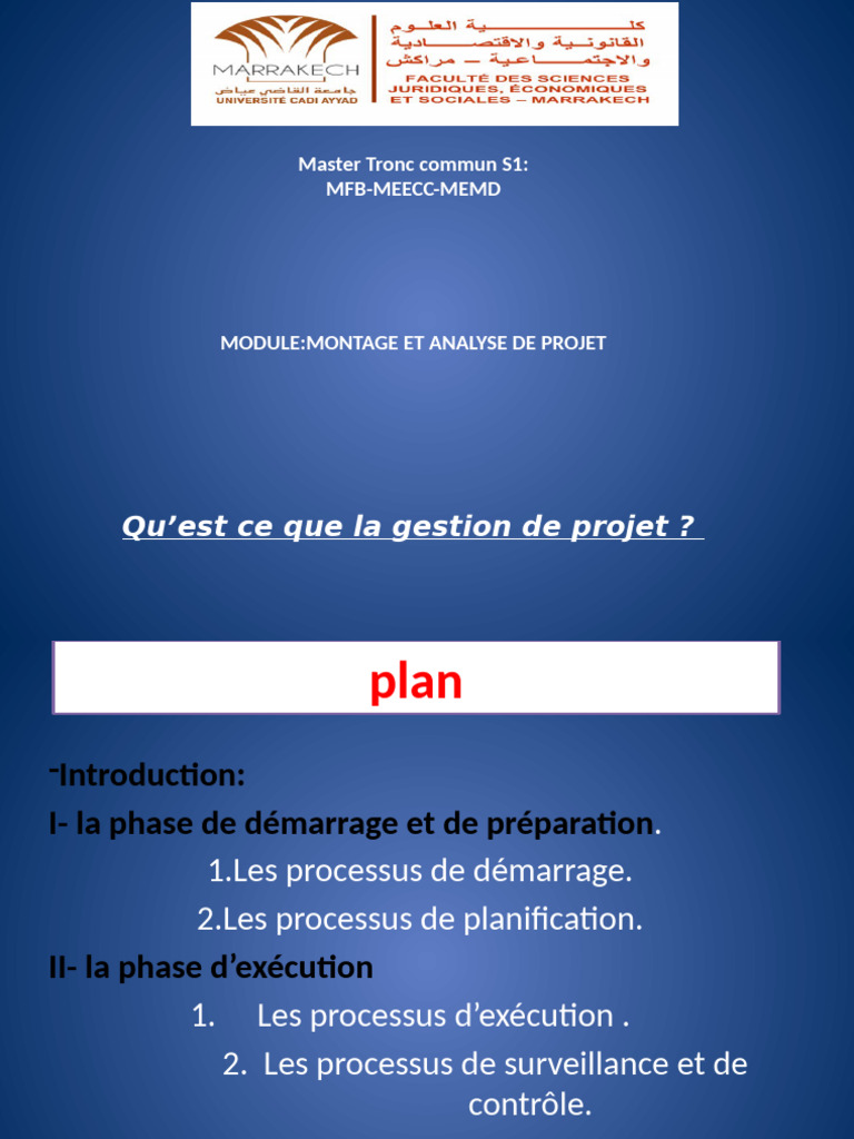 Qu'est Ce Que La Gestion de Projet | PDF | Gestion de projet | Planification