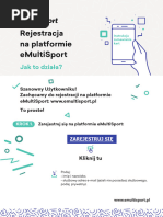 Pakiety Sportowe Medicover Sport - Jak Korzystać | PDF