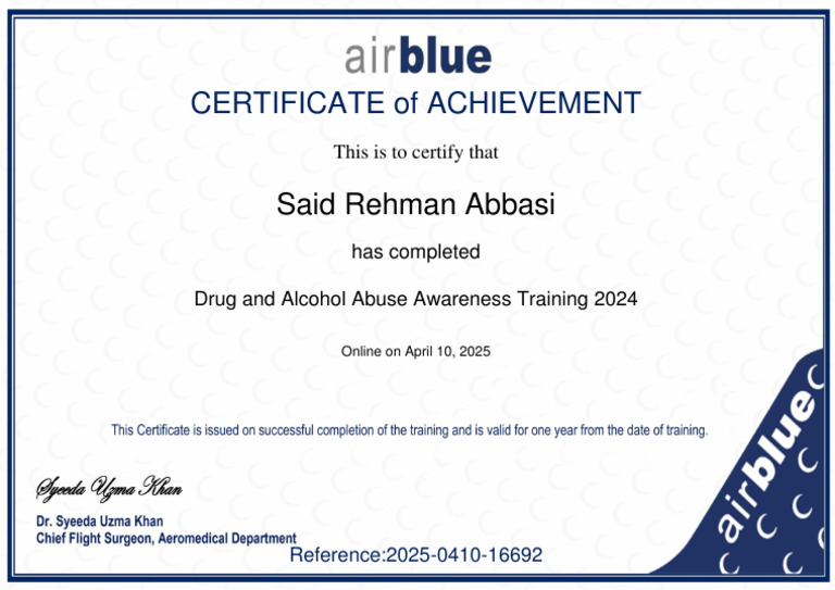 Drug and Alcohol Abuse Awareness Training - QA Alcohol and Drug Abuse ...