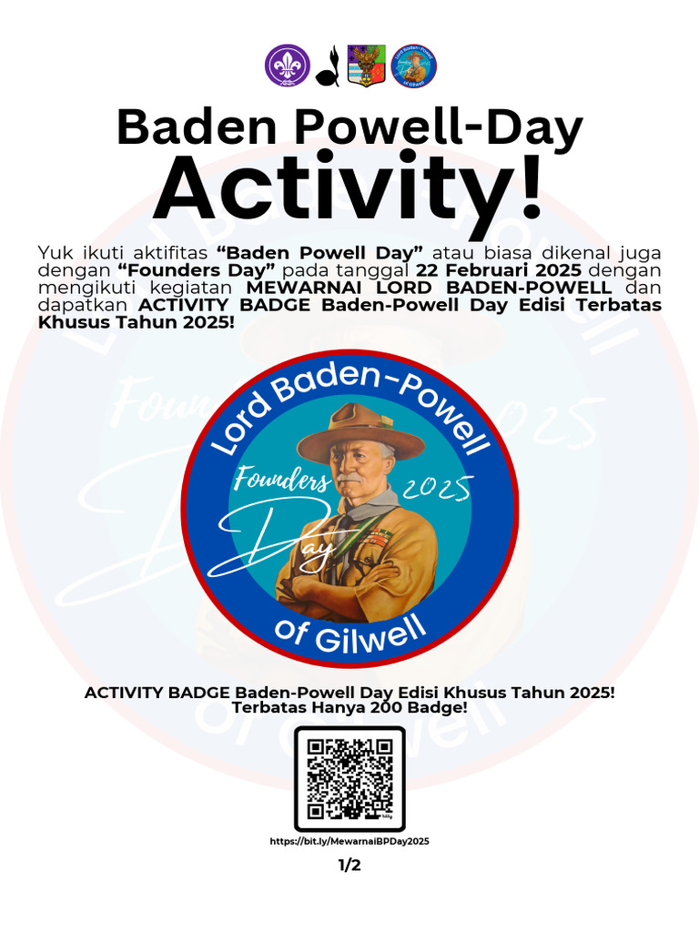 Baden-Powell Day Activity 2025! | PDF