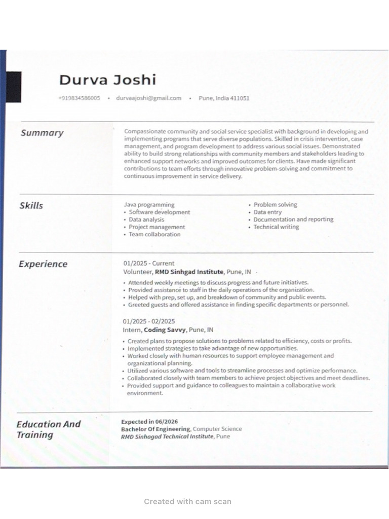 Document Scanning Guide With Cam Scan Pdf