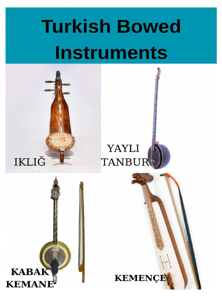 Turkish Bowed Instruments 0 | PDF